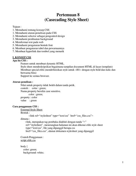 SOLUTION Modul Css Studypool