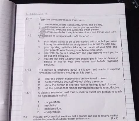 117 Assertive Behaviour Means That You A Studyx 117 Assertive Behaviour Means That You A Studyx