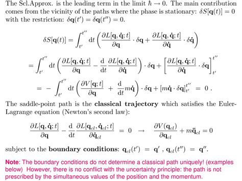 ppt the semi classical approximation for pedestrians an elementary