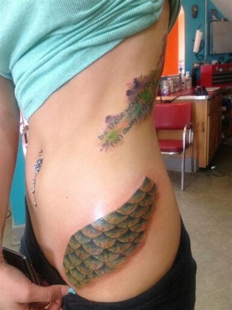 Fish Scale Tattoo