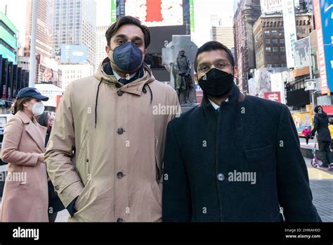 New York Ny March 4 2022 Dr Ashwin Vasan And Dr Dave Chokshi