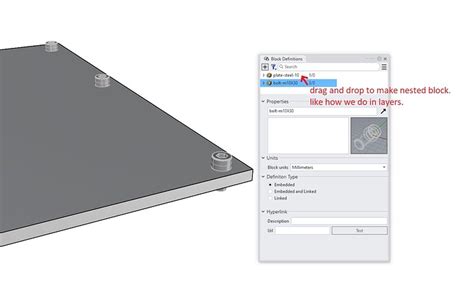 Drag And Drop To Make Nested Block In Block Manager Rhino Mcneel Forum