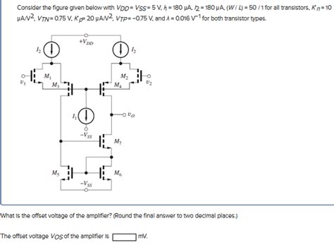 Solved Consider The Figure Given Below With VDD VSS Chegg Com