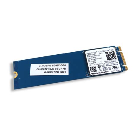 256GB PCIe Gen3 X2 NVMe M.2 2280 B+M Key SSD (L18845-002) - Tekeurope
