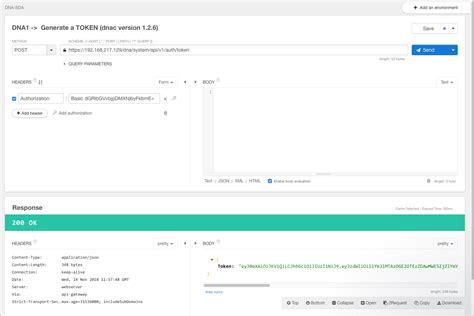 Dnacasp Version126 Intend Api Dnasystemapiv1authtoken Is Not