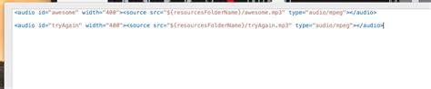 Javascript Audio Not Working Audio And Video Tumult Forums