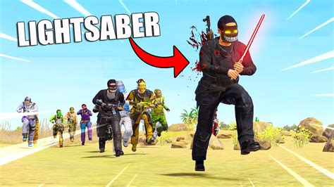 Admin Abusing 214 Rust Players With A Lightsaber Youtube