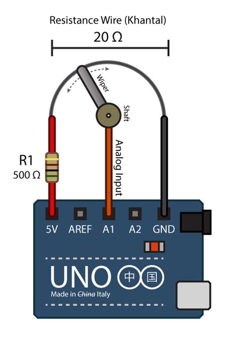 Custom Voltage Range For Custom Potentiometer General Electronics Arduino Forum