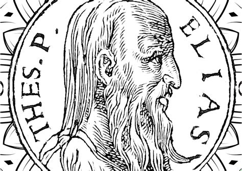 Prophet Elijah Bible Coloring Page