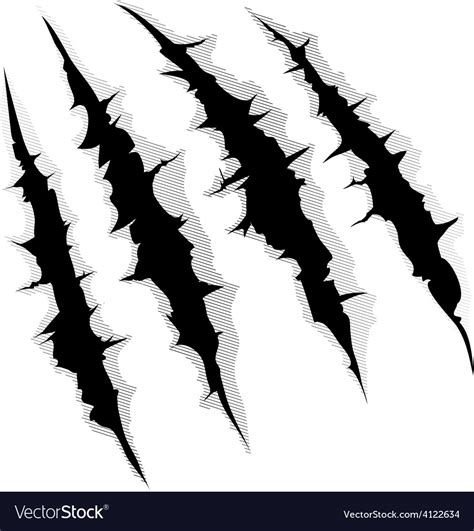 Claw Slash Vector