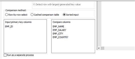 Table Comparison Transform SAP BODS SAP Community