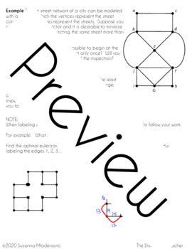 Euler Paths And Circuits Guided Notes By The Distracted Teacher TpT