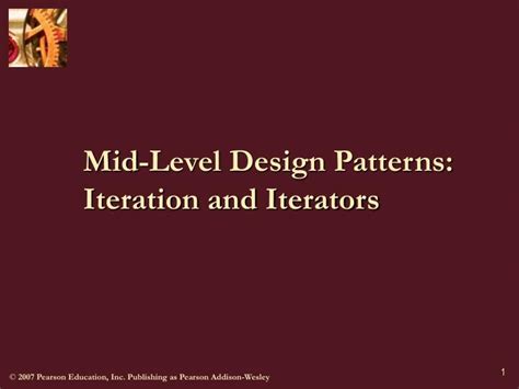 ppt mid level design patterns iteration and iterators powerpoint