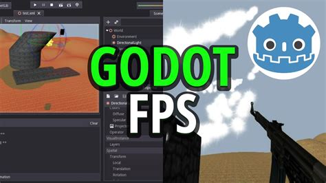 Godot Engine FPS Example Code YouTube