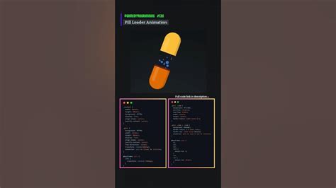 Pill Loader Animation 👾👨‍💻 Webdesign Coding Htmlcss Css Music