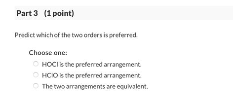 Solved See Periodic Table See Hint Part 1 1 Point Complete The Lewis 1 Answer