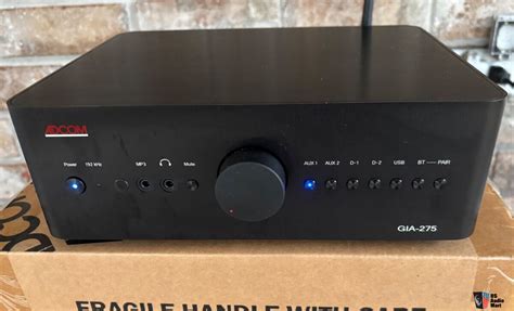 Adcom Gia 275 Series Ii Integrated Amplifier With Dac Photo 5461514 Us Audio Mart