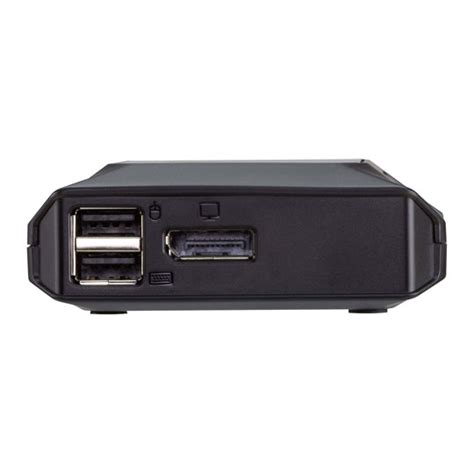 Port USB C K DisplayPort KVM Switch With Remote Port Selector LN US SCAN UK