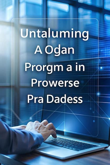 Installing Update Process And Network Upgrade Program For Data