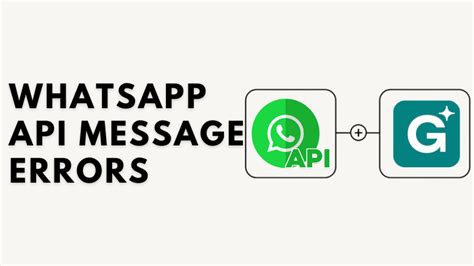 Whatsapp Api Message Errors Egrow Help Center