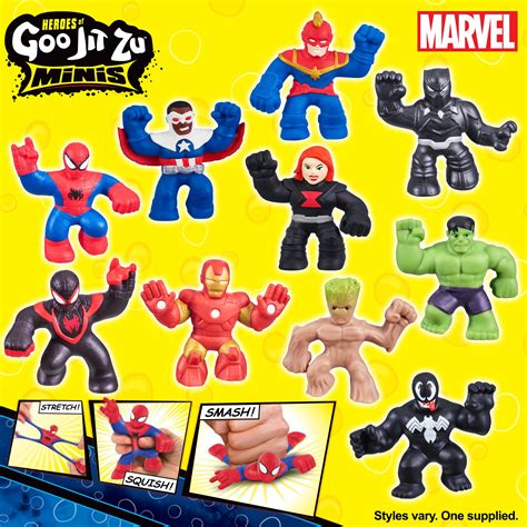 Figurina Goo Jit Zu Minis S5 Marvel Black Panther 6 Cm Goj 41380 41382 Emag Ro