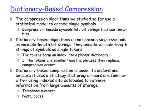 ppt lossless compression multimedia systems module 2 lesson 3