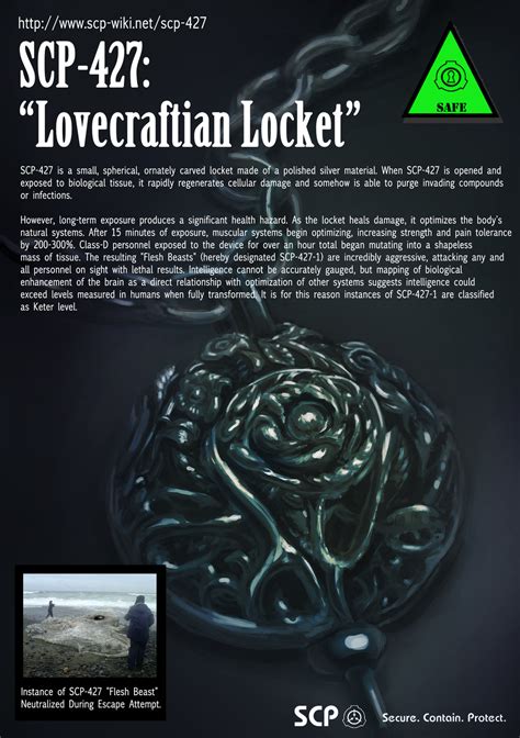 SCP 427 Lovecraftian Locket SCP Foundation Know Your Meme