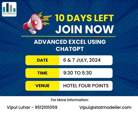 Stat Modeller On Linkedin Excel Excelworkshop Chatgpt Dataanalysis Professionaldevelopment…