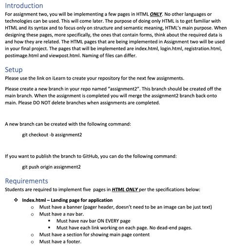 Solved Introduction For Assignment Two You Will Be Chegg