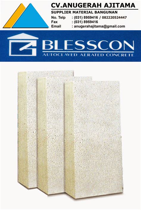Jual Bata Ringan Blesscon Cv Anugerah Ajitama