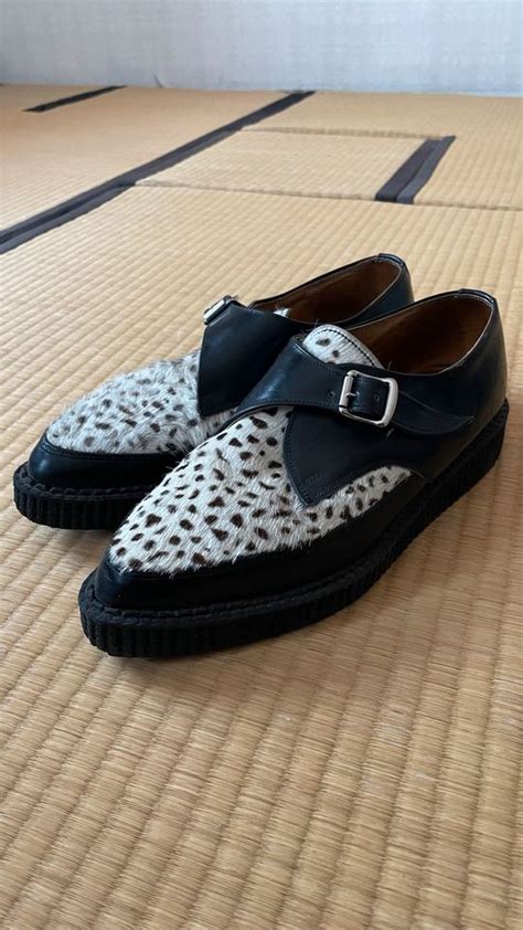 Original Vintage Underground Creepers Leopard Fur In Bayern Raisting