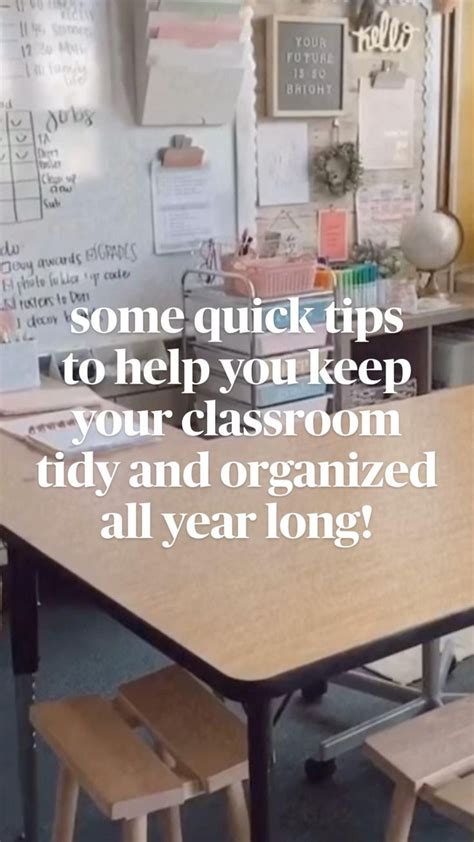 Some Quick Tips To Help You Keep Your Classroom Tidy And Organized All Year Long Classroom