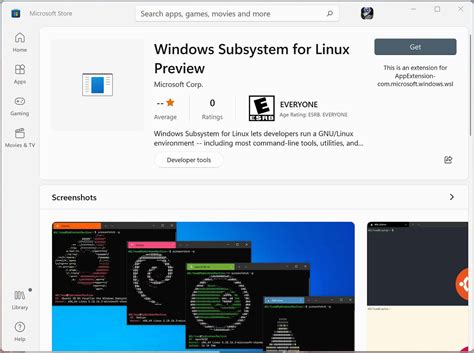 Windows Subsystem For Linux Wsl Now Available As An App From Microsoft Store On Windows 11