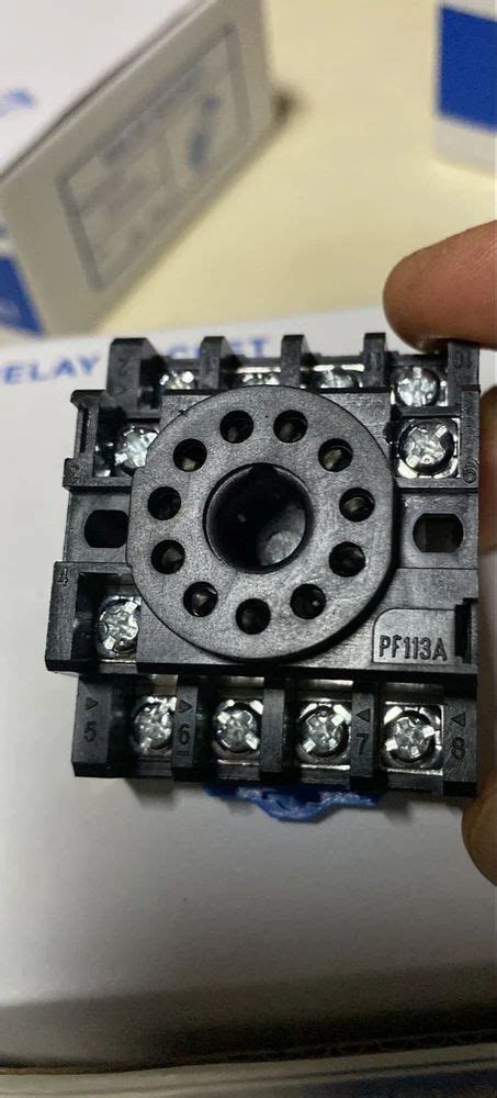 10a Omron Relay Base Socket At ₹ 25piece In New Delhi Id 20877641812