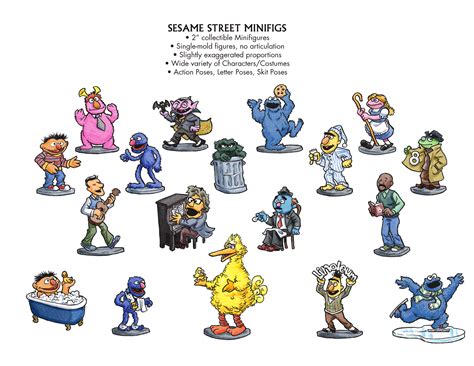 Sesame Street Concepts Portfolio
