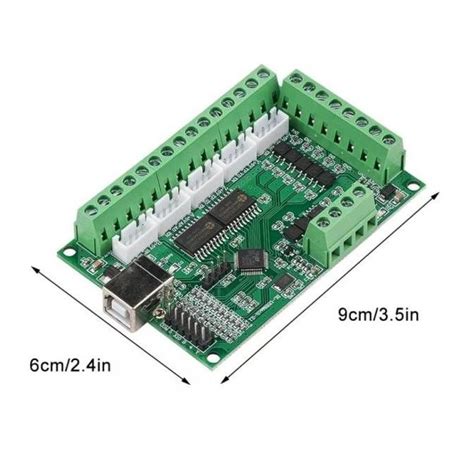 Jual Mach3 V2 1 Motion Control Card Board Usb Cnc 5 Axis Motherboard 12 24v Shopee Indonesia