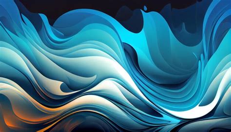 Premium Ai Image Generative Ai Waveform Odyssey An Abstract Background Of Dynamic Wavelike