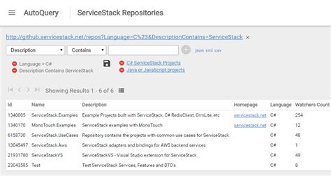 Github Servicestackadmin Autoquery Admin Ui For Servicestack Projects