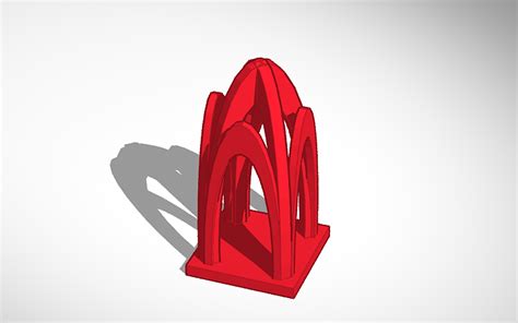 3d Design Arches With Base Tinkercad