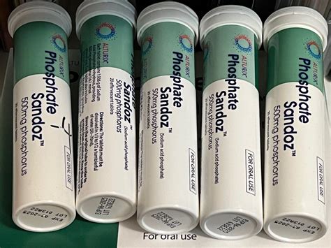 磷質 補充劑，phosphorus Supplements， Phosphate Sandoz 500mg Phosphorus