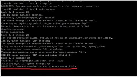 Ibm Mq 9203 And Above Mq Versions Resolution To Libedit Version