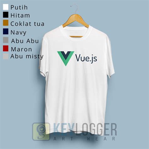 เสื ้ อยืด Vue Js Proggrammer It 74 A4 Shopee Thailand