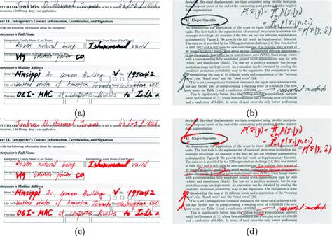 The Proposed Method Performs The Separation Of Handwritten And Download Scientific Diagram