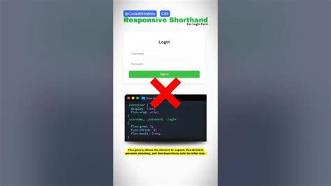 Responsive 🔥 Login Shorthand 🤯 Css Coding Login Website Frontenddeveloper Youtube
