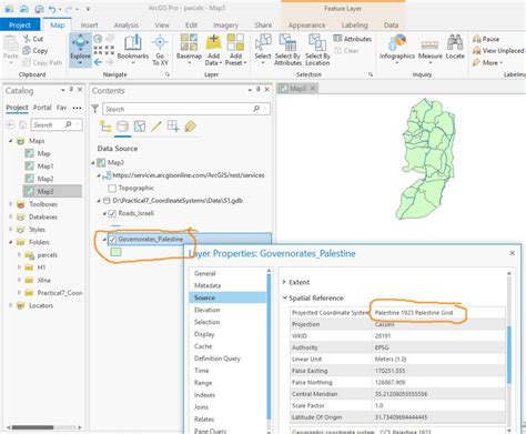 How To Clear” The Coordinate System Of The Map” Esri Community