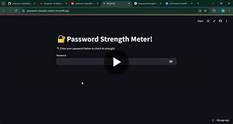 python passwordstrength projectshowcase learningbydoing mahnoor