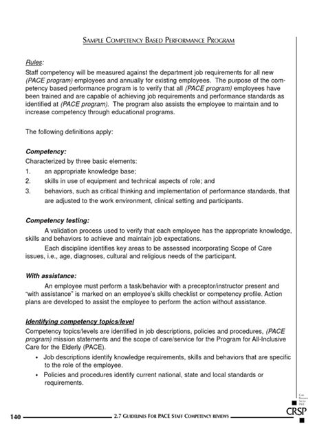 Sample Competency Based Performance Program Pdf Competence Human Resources Cognition Sample Competency Based Performance Program Pdf Competence Human Resources Cognition
