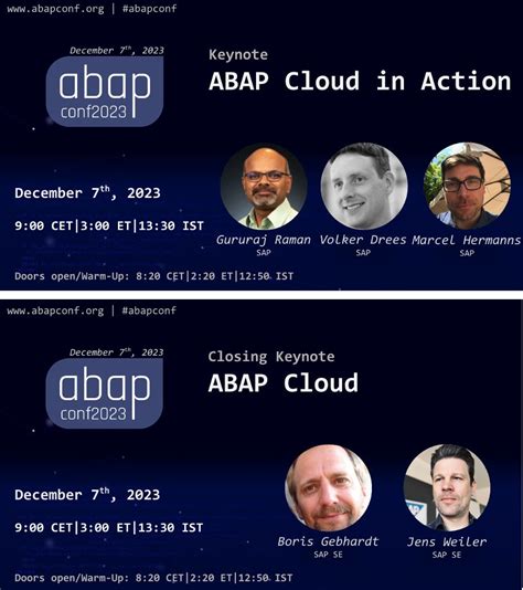 Abapconf2023 Is Around The Corner Tune In George Manousaridis