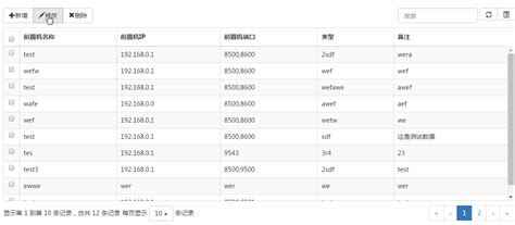 bootstraptable 表格插件 使用小记（很实用的） table bootstraptable { 校空 csdn博客