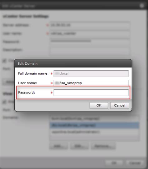 view composer error during provisioning failed to authenticate to ad